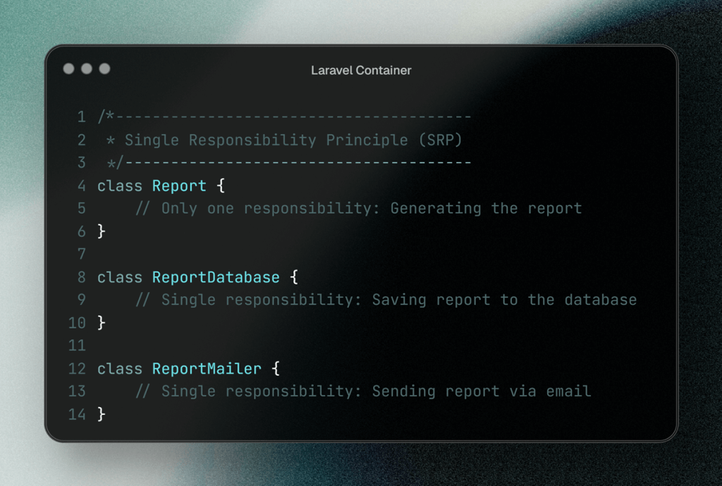 Understanding the Single Responsibility Principle (SRP) and SOLID - Muhammad AR Zihad